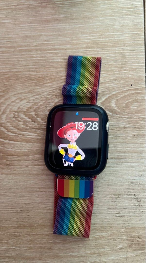 Apple Watch with Rainbow Band, Mobile Phones & Gadgets, Wearables ...