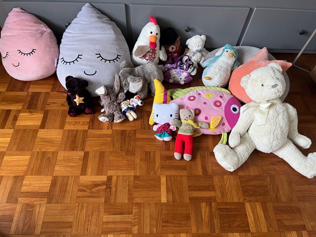 Assorted Plush Toys - Various Brands, Hobbies & Toys, Toys & Games on ...