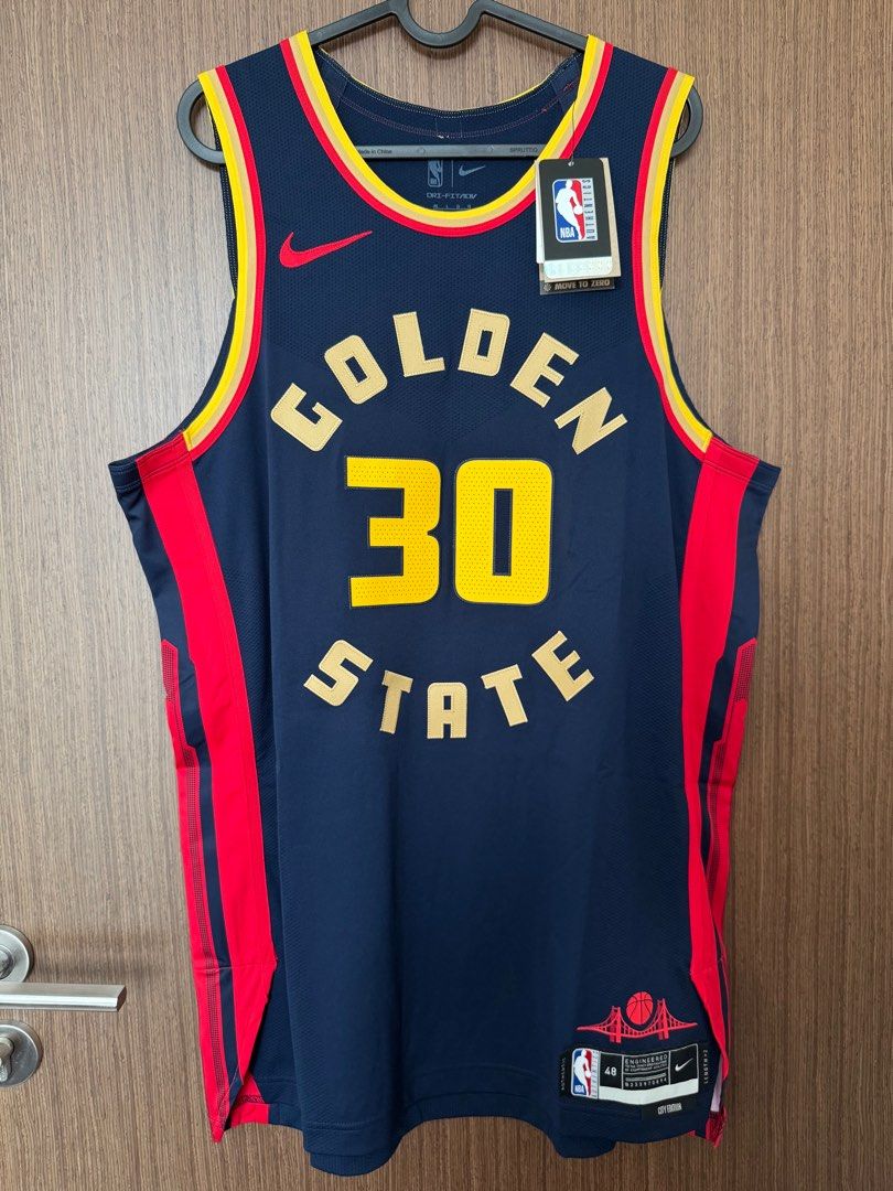 Authentic Nike Stephen Curry 24-25 City Edition Authentic NBA Jersey ...