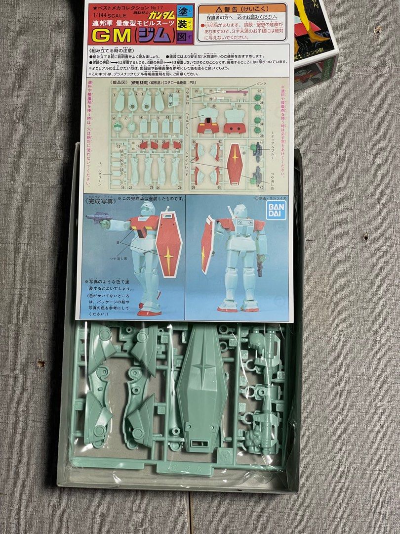 Bandai 1/144 Scale GM Gundam Model Kit, Hobbies & Toys, Toys & Games on ...