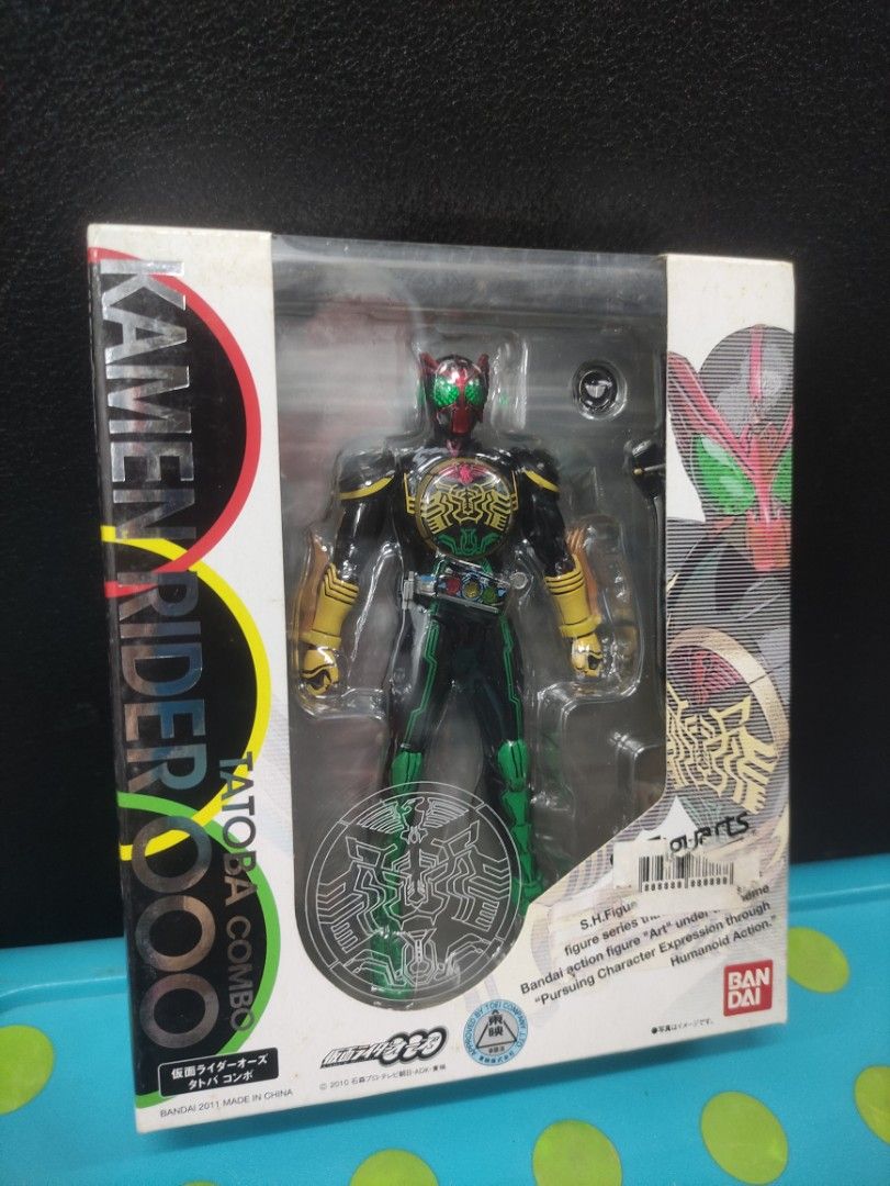 Bandai s.h.figuarts Kamen Rider OOO Tatoba Combo, Hobbies & Toys, Toys ...