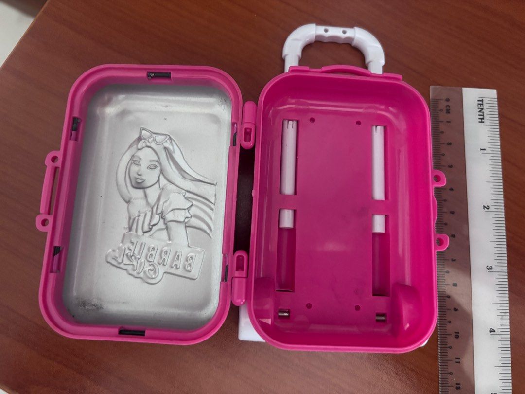 Barbie Girl Toy Suitcase, Hobbies & Toys, Toys & Games on Carousell