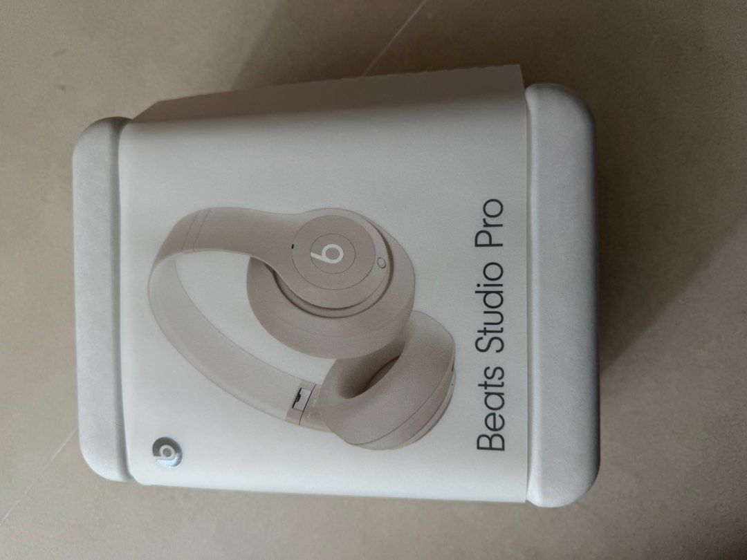 Beats Studio Pro Wireless Headphones - Sand, Audio, Headphones ...