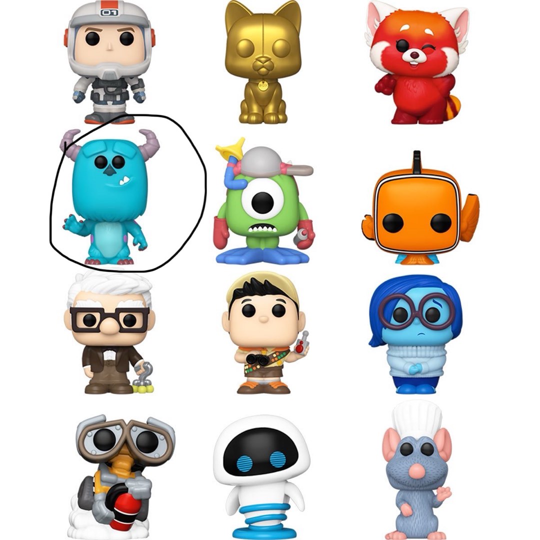 Bitty Pop Pixar Sully, Hobbies & Toys, Toys & Games on Carousell