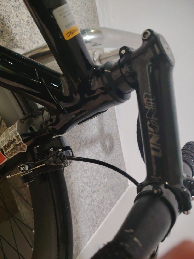 Black Fixed Gear Bike with Aero Wheels, Sports Equipment, Bicycles ...