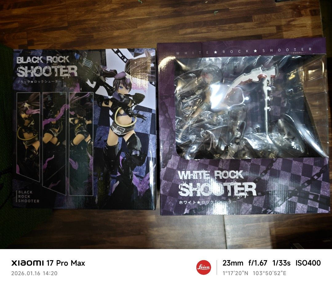 Black Rock Shooter & White Rock Shooter Figures, Hobbies & Toys, Toys ...