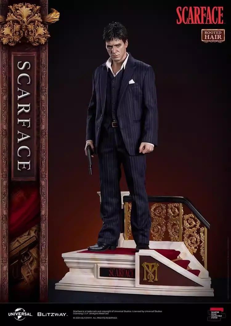 Blitzway Scarface 1/4 Scale Statue, Hobbies & Toys, Toys & Games on ...