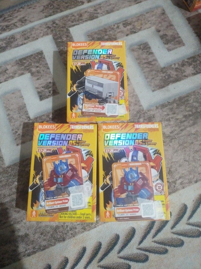 Blokees Transformers Defender Version 05 Brilliant Optimus, Trailer and ...
