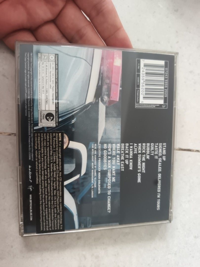 Blue - Guilty CD Album, Hobbies & Toys, Music & Media, CDs & DVDs on ...