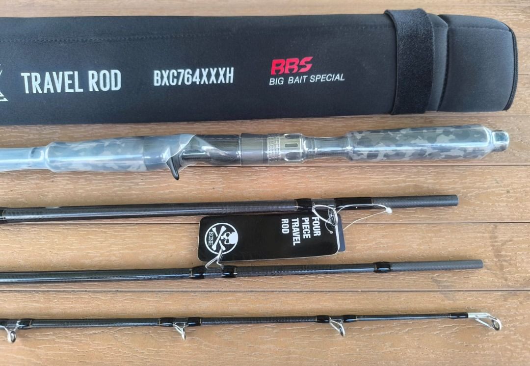Bone Voyage X Travel Rod BXC764XXXH (GIANT BAIT SPECIAL) BC Overhead ...
