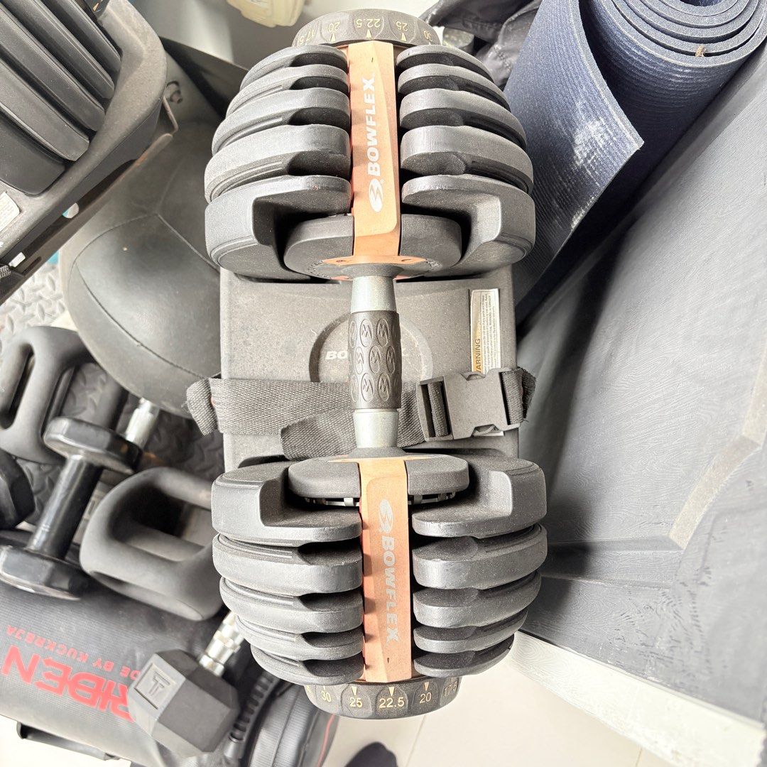 Bowflex SelectTech 552 Adjustable Dumbbells with Stand, Sports ...