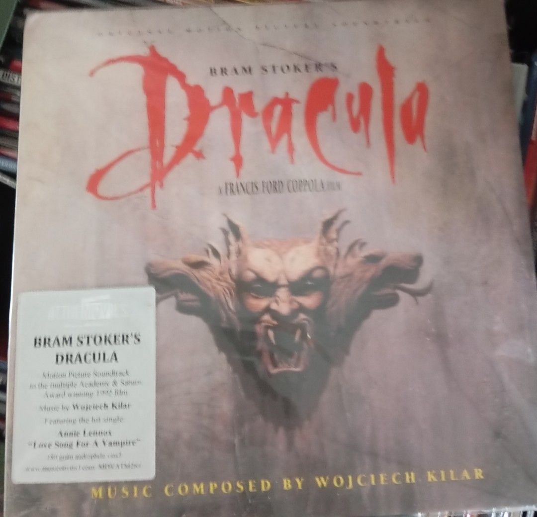 Bram Stoker's Dracula OST vinyl LP, Hobbies & Toys, Music & Media ...