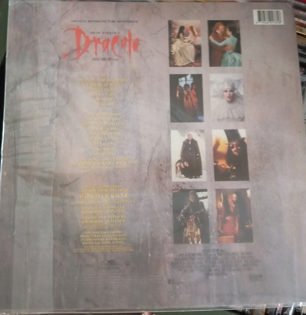 Bram Stoker's Dracula OST vinyl LP, Hobbies & Toys, Music & Media ...