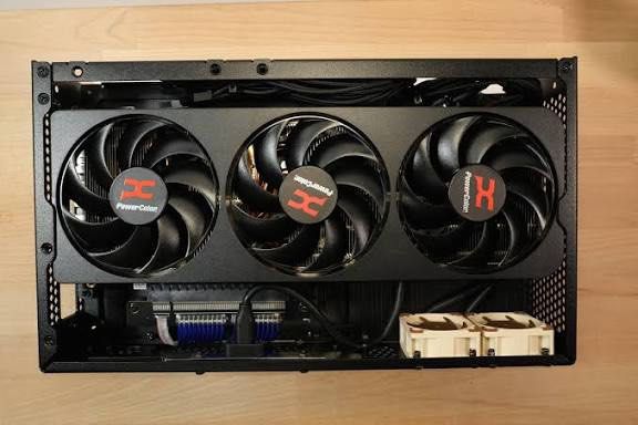 Brand New 9800X3D + RX 9070 XT Velka 5 SFF Gaming PC (Used 1 Week ...