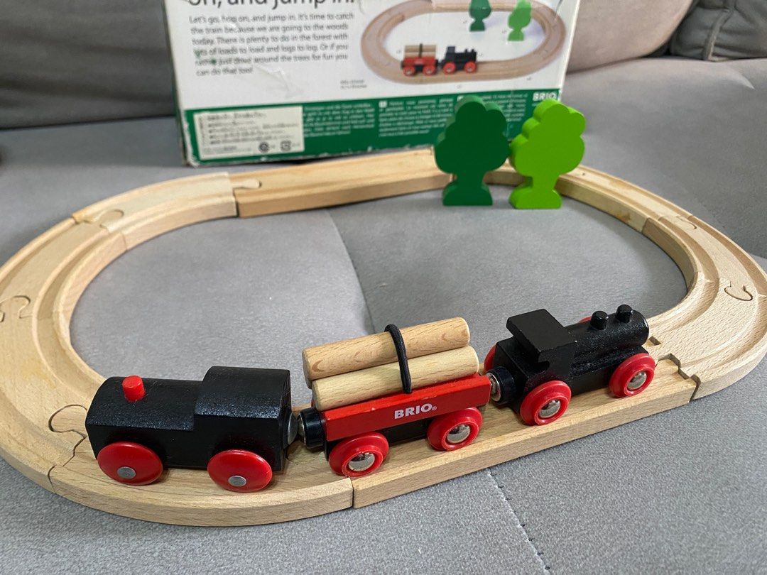 Brio little forest train set 33042, Hobbies & Toys, Toys & Games on ...