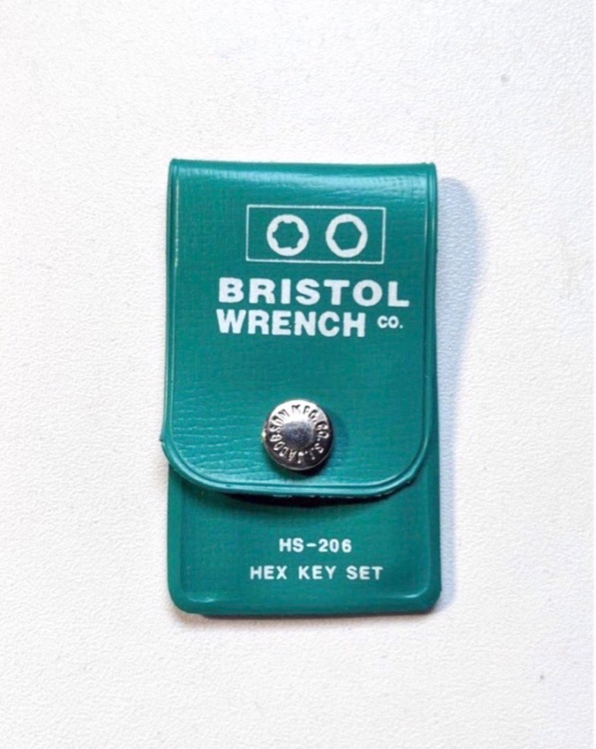 Bristol HS-206 Hex Key Set (new), Furniture & Home Living, Home ...