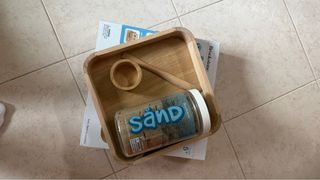 1kg Kinetic Sand - Orange & Sand, Hobbies & Toys, Toys & Games on Carousell