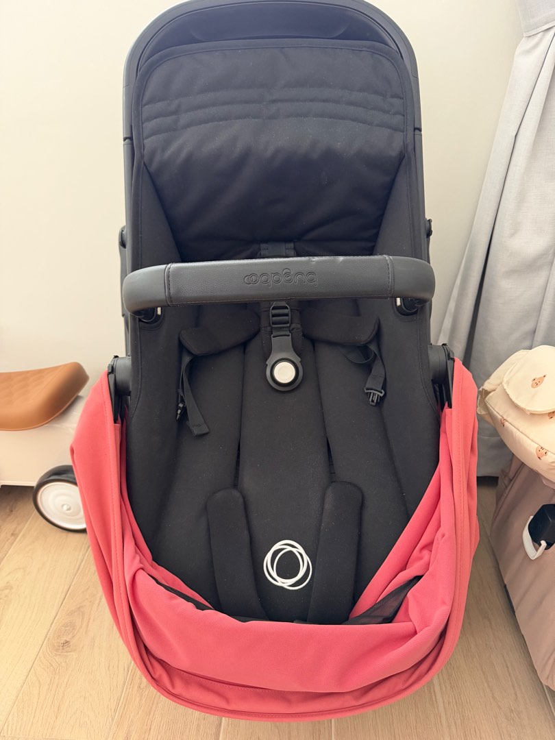 Bugaboo Fox 5 Stroller - Black and Red, Babies & Kids, Going Out ...