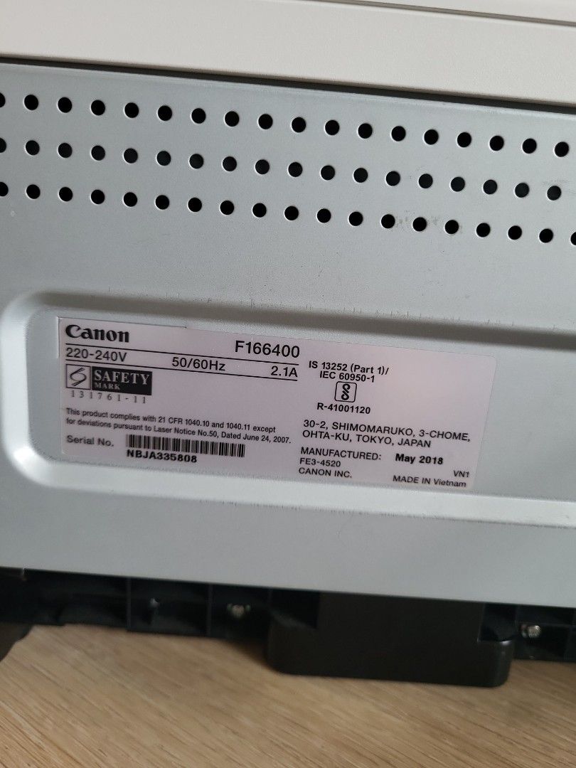 Canon F166400 Laser Printer, Computers & Tech, Printers, Scanners ...