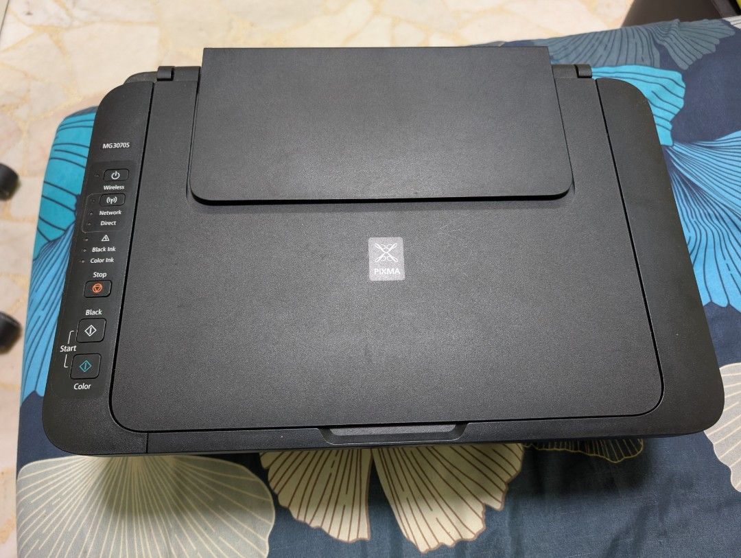 Canon PIXMA MG3070S All-in-One Wireless Printer, Computers & Tech ...