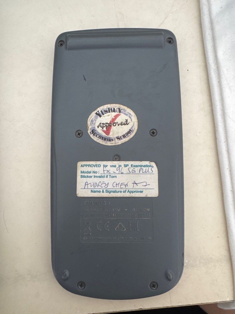 Casio fx-96SG PLUS Scientific Calculator, Hobbies & Toys, Stationery ...