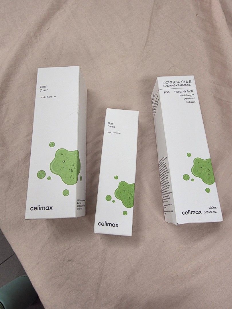 Celimax The Real Noni Skincare Line, Beauty & Personal Care, Face, Face ...