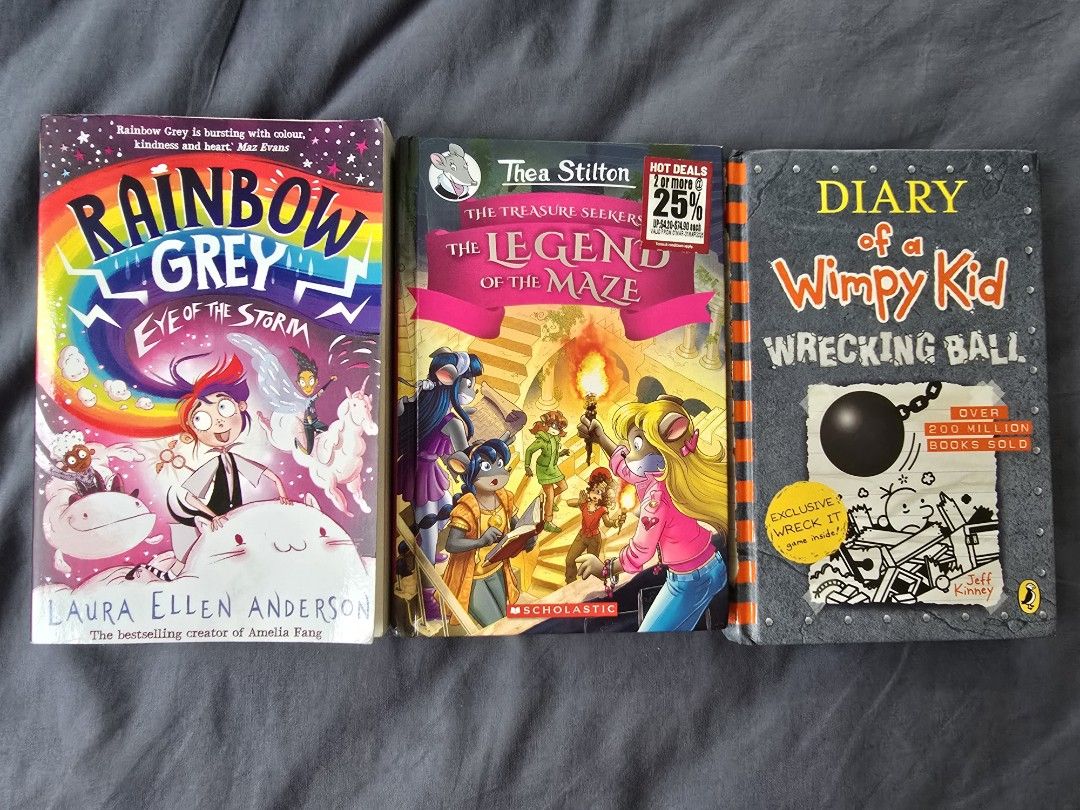 Children's Books - Rainbow Grey, Thea Stilton, Diary of a Wimpy Kid ...