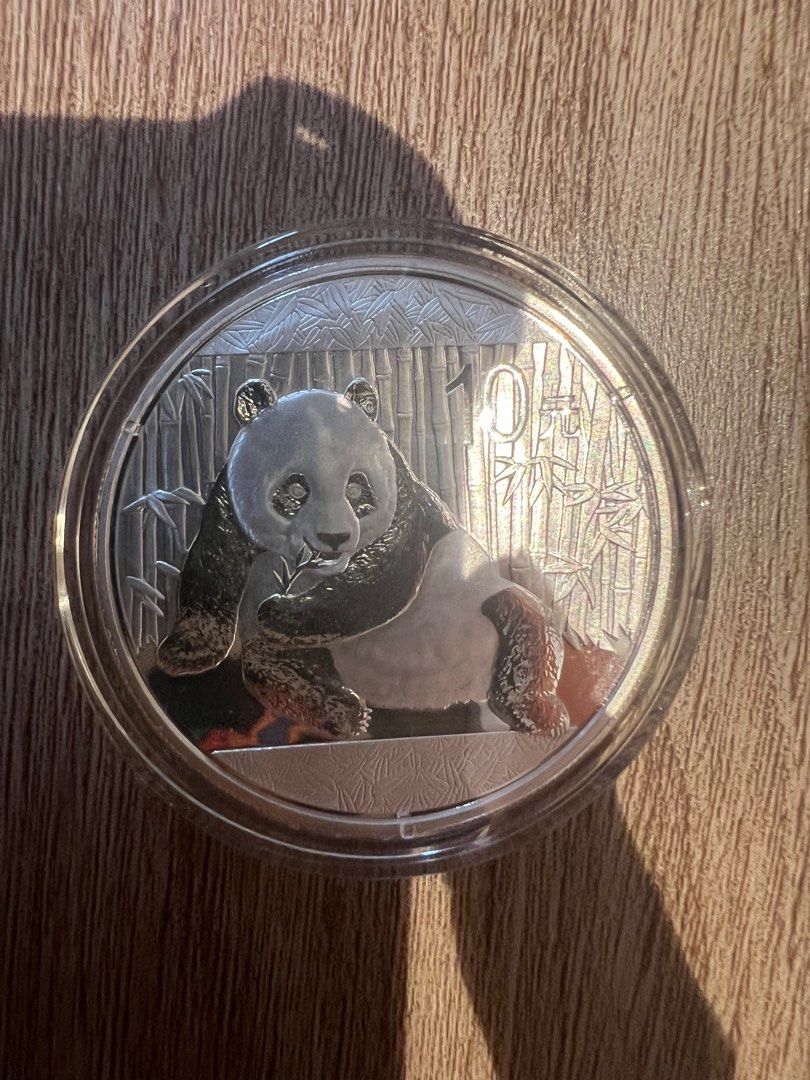 Chinese Panda Silver Coin, Hobbies & Toys, Memorabilia & Collectibles ...