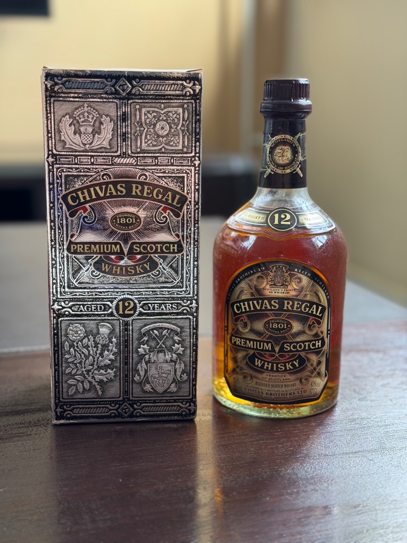 Chivas Regal 12 Year Old Scotch Whisky, Food & Drinks, Alcoholic ...