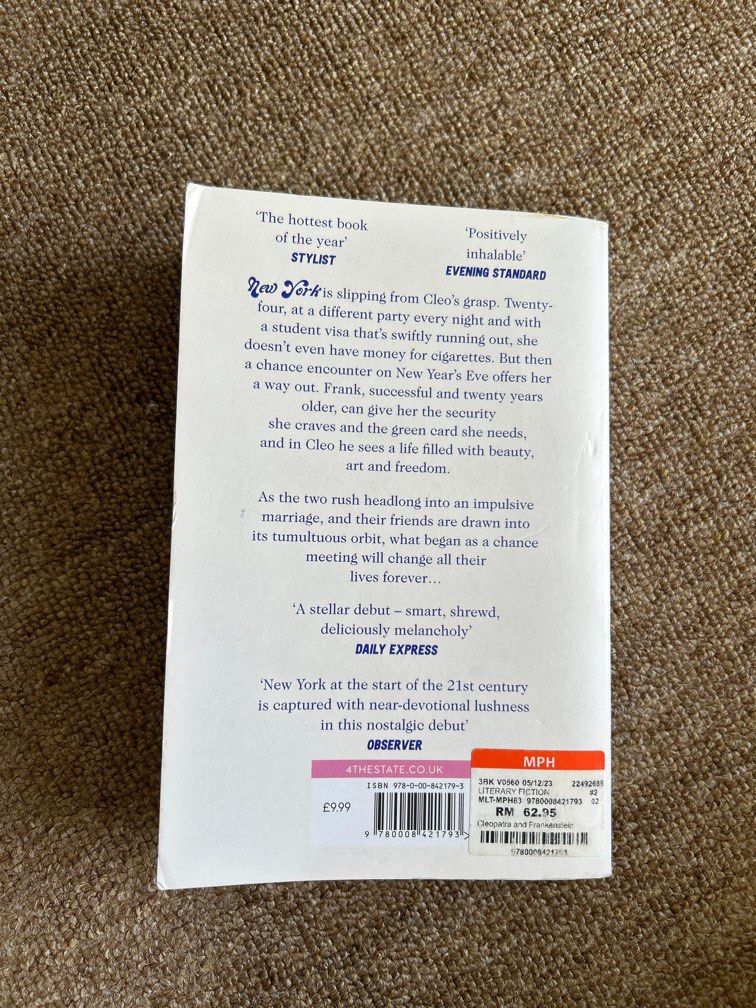 Cleopatra & Frankenstein Coco Mellors, Hobbies & Toys, Books ...