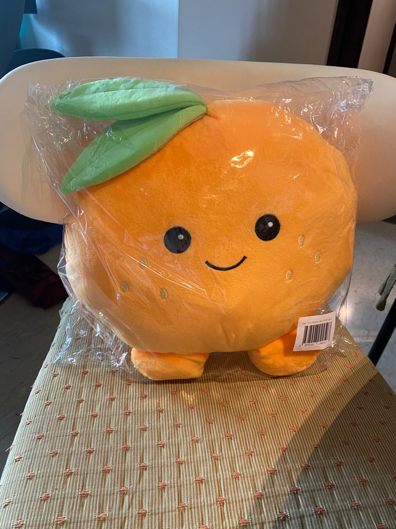 CNY Orange Plushie, Furniture & Home Living, Home Decor Accessories ...