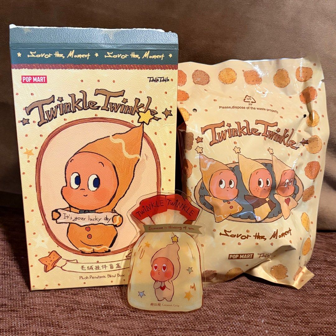 ( Coconut Crisp ) Pop Mart Twinkle Twinkle Savor the Moment Series ...
