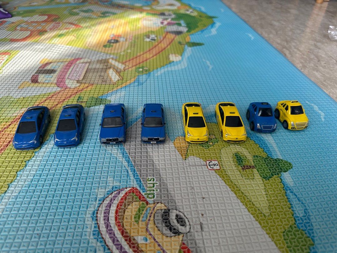 Comfort Toy Taxi Cars, Hobbies & Toys, Toys & Games on Carousell