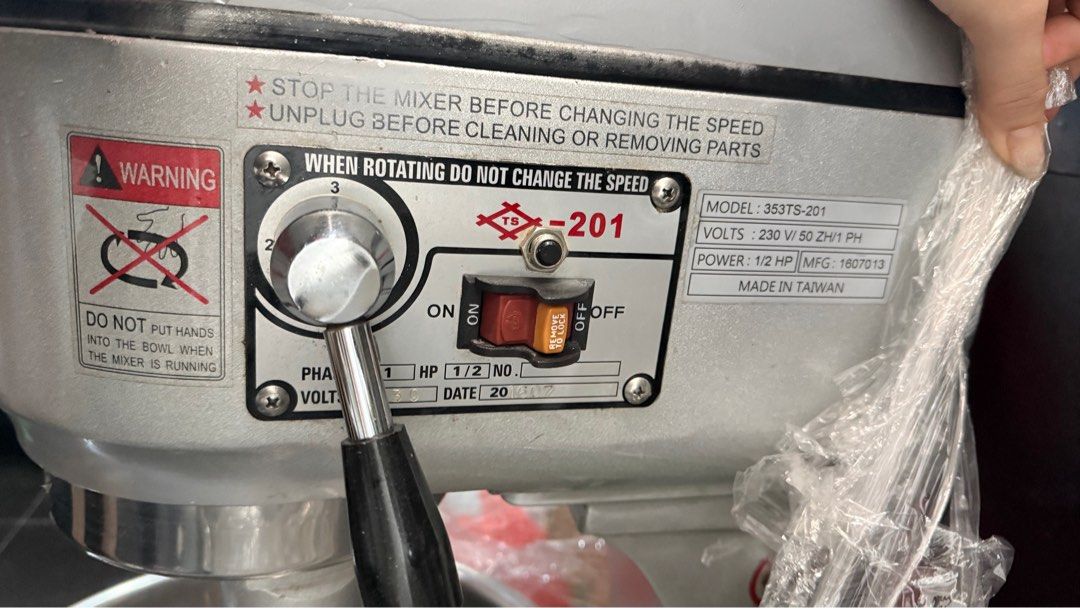 Commercial size mixer MODEL: 353TS-201 / baking mixer / heavy duty ...