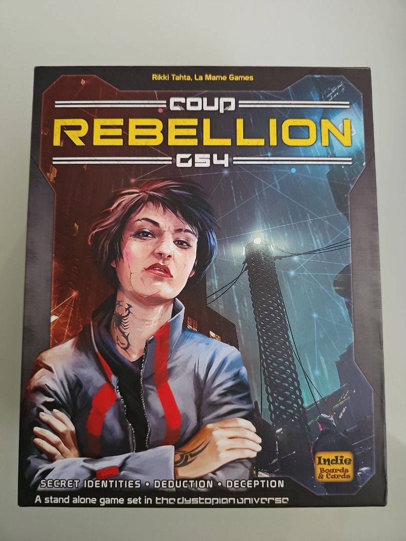 Coup Rebellion G54 Board Game, Hobbies & Toys, Toys & Games on Carousell