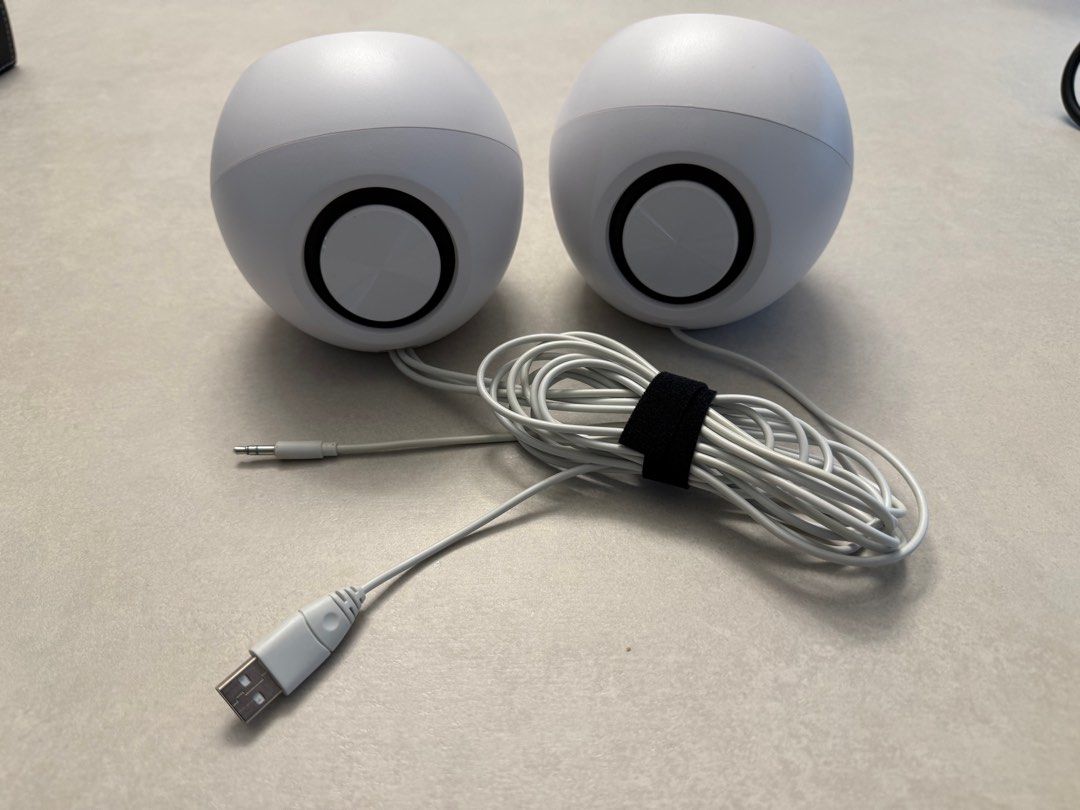 Creative Pebble 2.0 Speakers - White, Audio, Soundbars, Speakers ...
