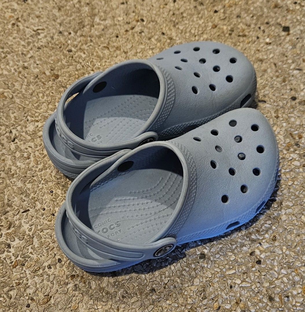 Crocs Clog - Size C10 - Blue, Babies & Kids, Babies & Kids Fashion on ...
