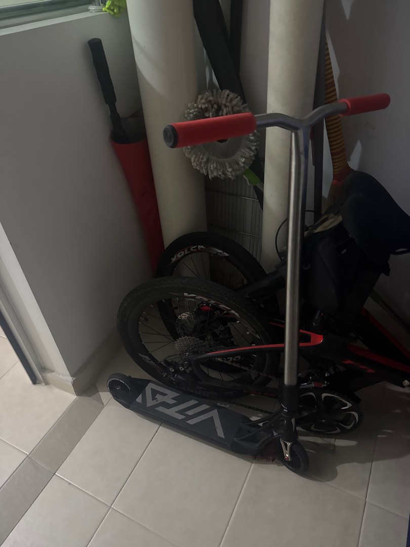 Custom Electric Motorcycle - Black, Sports Equipment, Bicycles & Parts ...