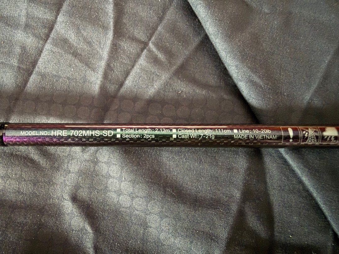 Daiwa HRE 702MHS-SD Fishing Rod, Sports Equipment, Fishing on Carousell