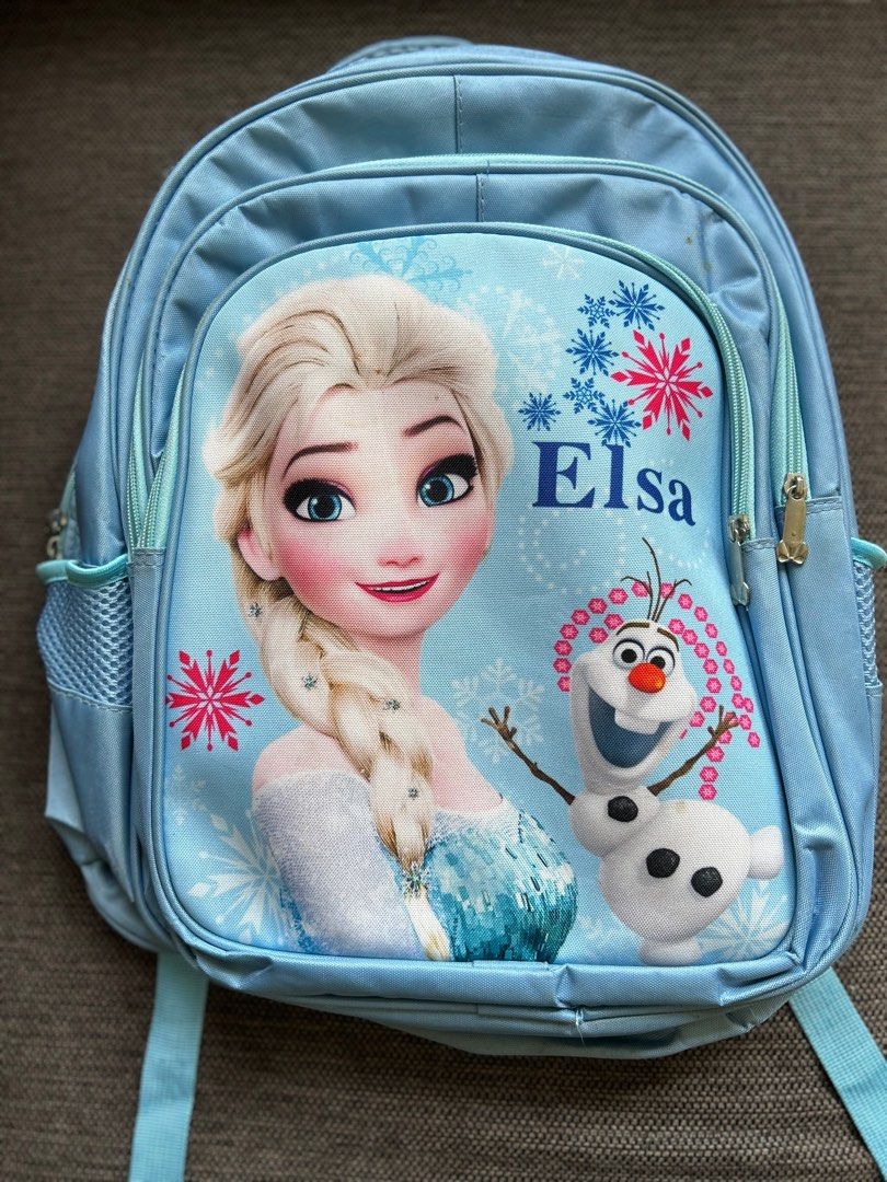 Disney Frozen Elsa Backpack, Babies & Kids, Babies & Kids Fashion on ...