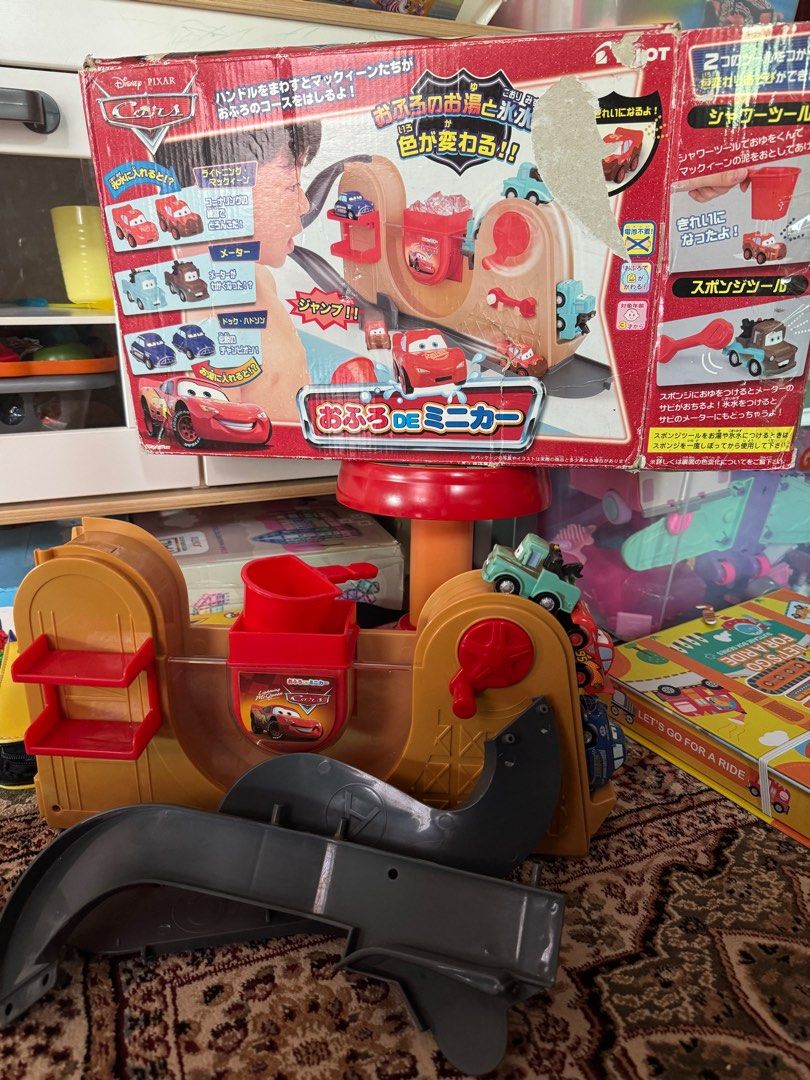 Disney Pixar Cars Playset, Hobbies & Toys, Toys & Games on Carousell