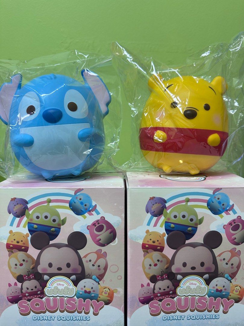 Disney Tsum Tsum Squishy - Stitch & Winnie the Pooh, Hobbies & Toys ...