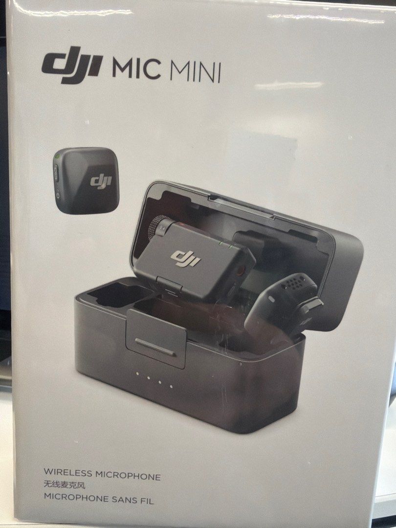 DJI Mic Mini Wireless Microphone, Audio, Microphones on Carousell