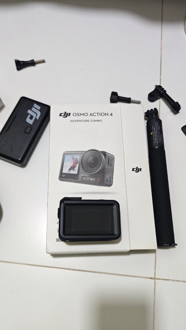 DJI Osmo Action 4 Adventure Combo, Photography, Cameras on Carousell