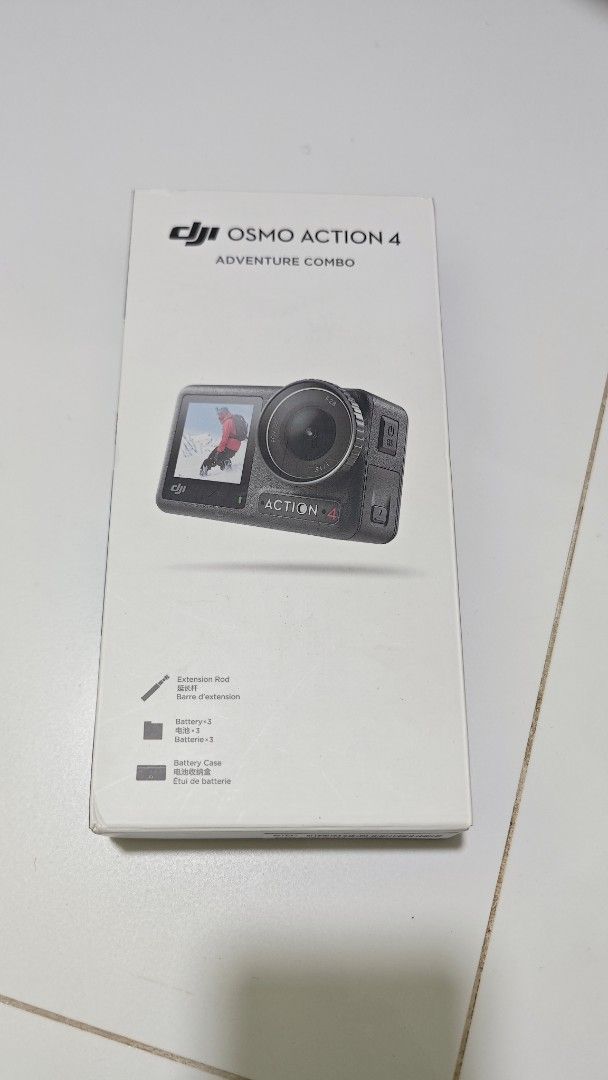 DJI Osmo Action 4 Adventure Combo, Photography, Cameras on Carousell