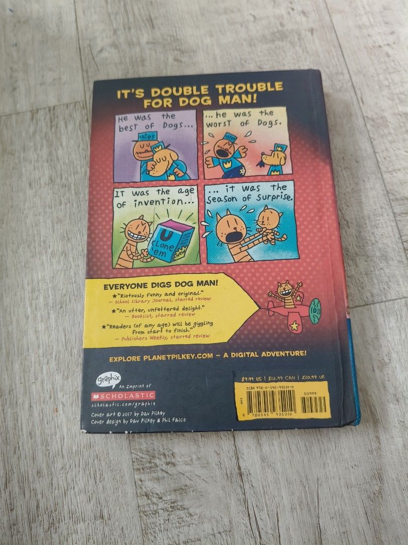 Dog Man: A Tale of Two Kitties by Dav Pilkey, Hobbies & Toys, Books ...