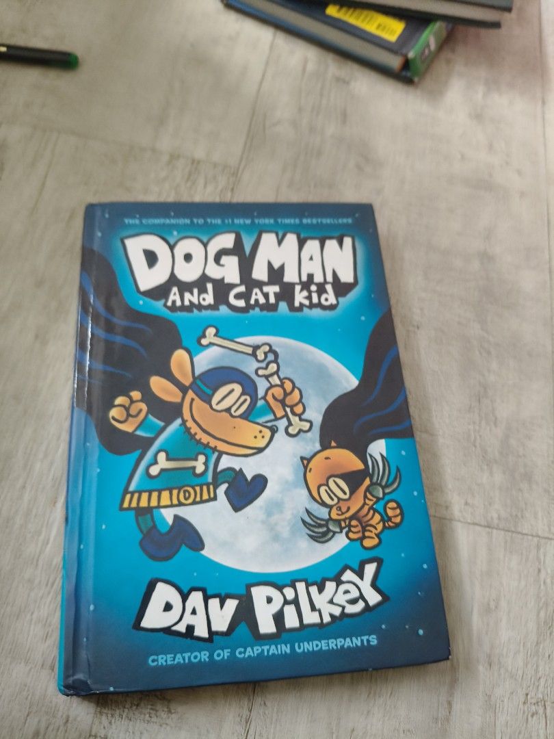 Dog Man and Cat Kid by Dav Pilkey, Hobbies & Toys, Books & Magazines ...