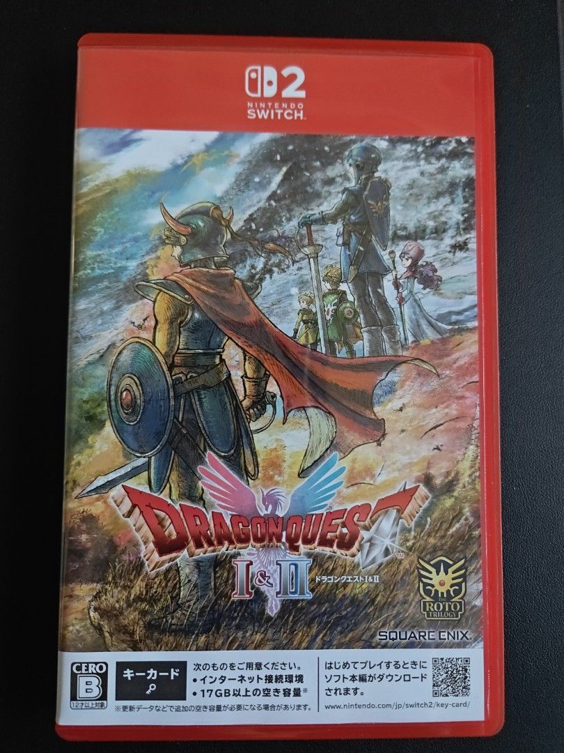 Dragon Quest 1 & 2 HD remake Switch 2 Game, Video Gaming, Video Games ...