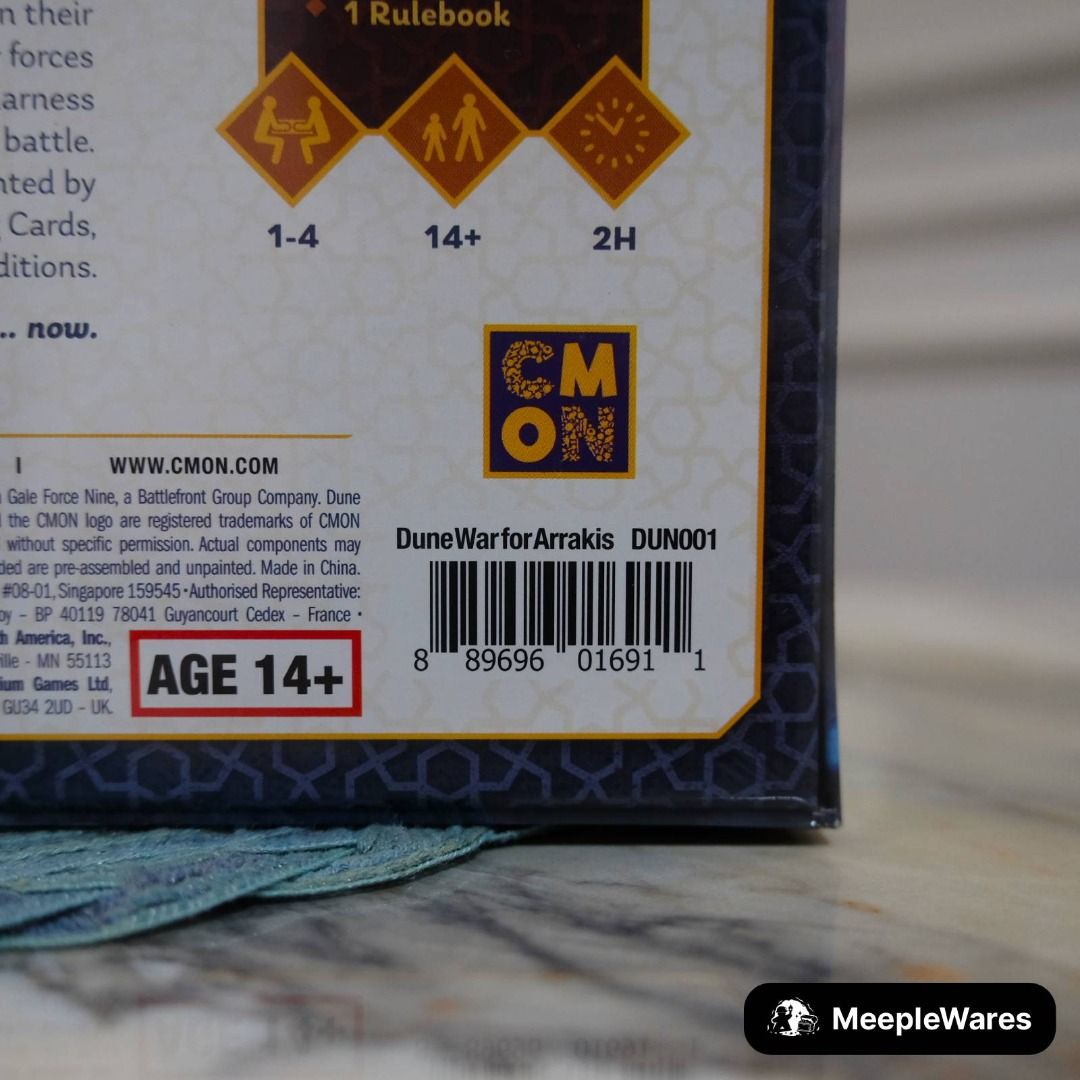 Dune: War for Arrakis Core Box Board Game (2024) (GENUINE), Hobbies ...