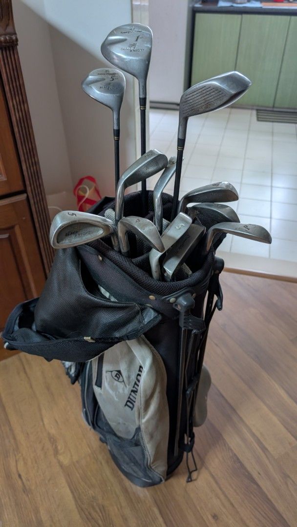 Dunlop Golf Club Set with Gary Player Woods, Sports Equipment, Sports ...